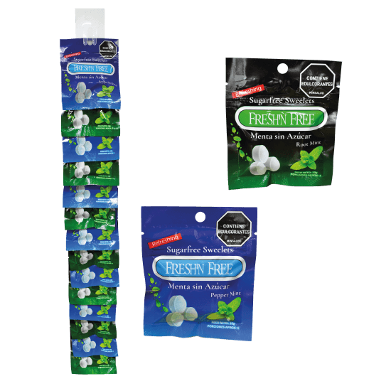 RISTRA FRESH'N FREE CERO AZUCAR x 140 G | Adro